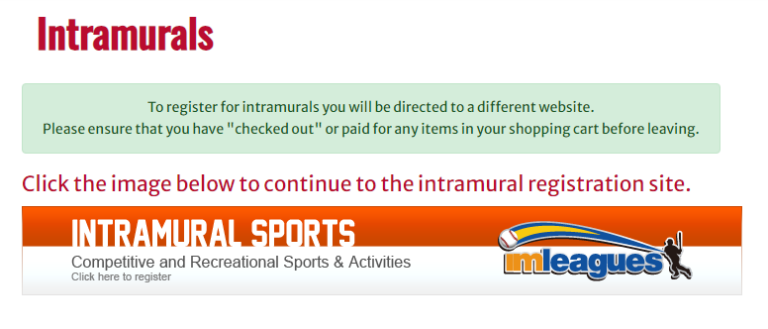 Creating a Team for Intramural Sports - Recreational Sports